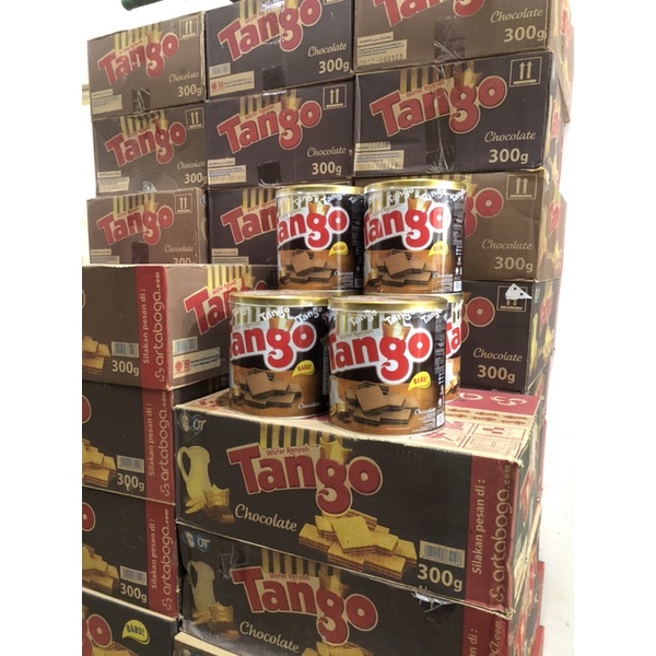 Jual TANGO WAFER KALENG PROMO 300gr | TANGO COKLAT | TANGO WAFER COKLAT ...
