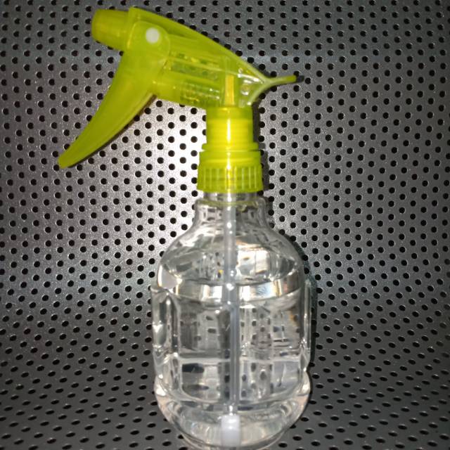 Jual Botol semprot spray berikut Sanitizer cair Alcohol 70% isi 350ml ...