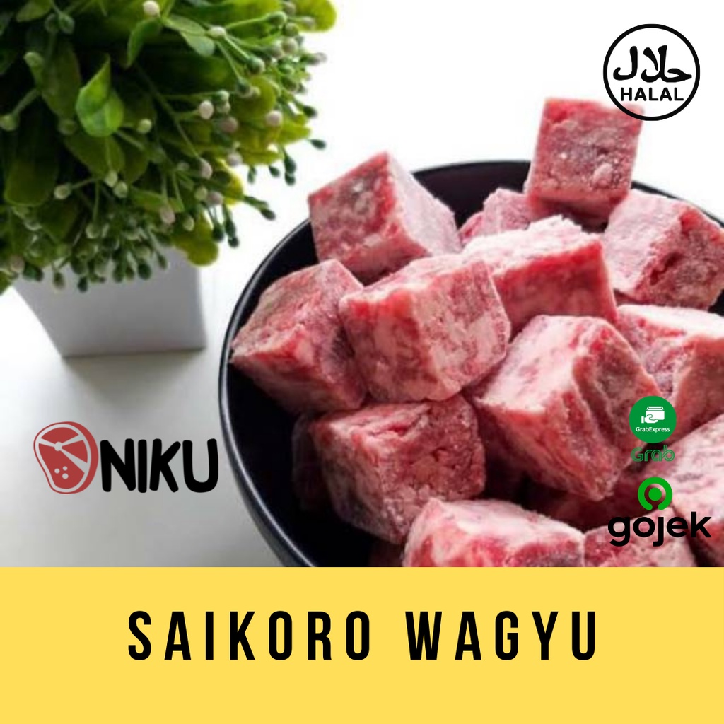 Jual SAIKORO WAGYU BEEF MELTIQUE / SAIKORO CUBES PREMIUM - 500 gram ...