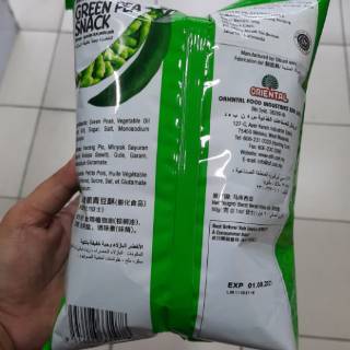 Jual Oriental Green pea snack 60gr | Shopee Indonesia