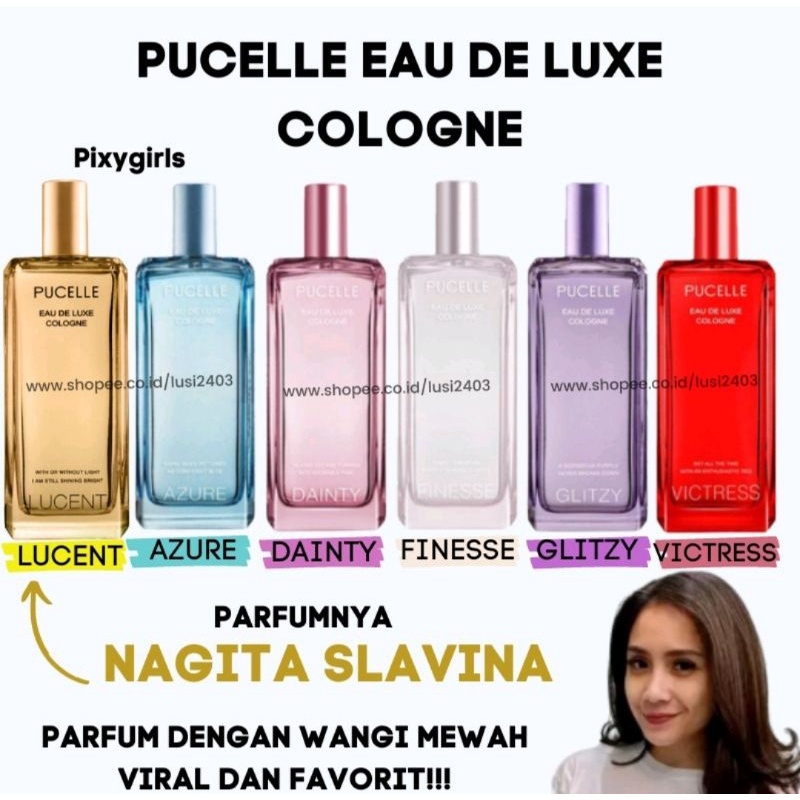 Jual Pucelle Eau De Luxe Cologne 100 ml Indonesia|Shopee Indonesia