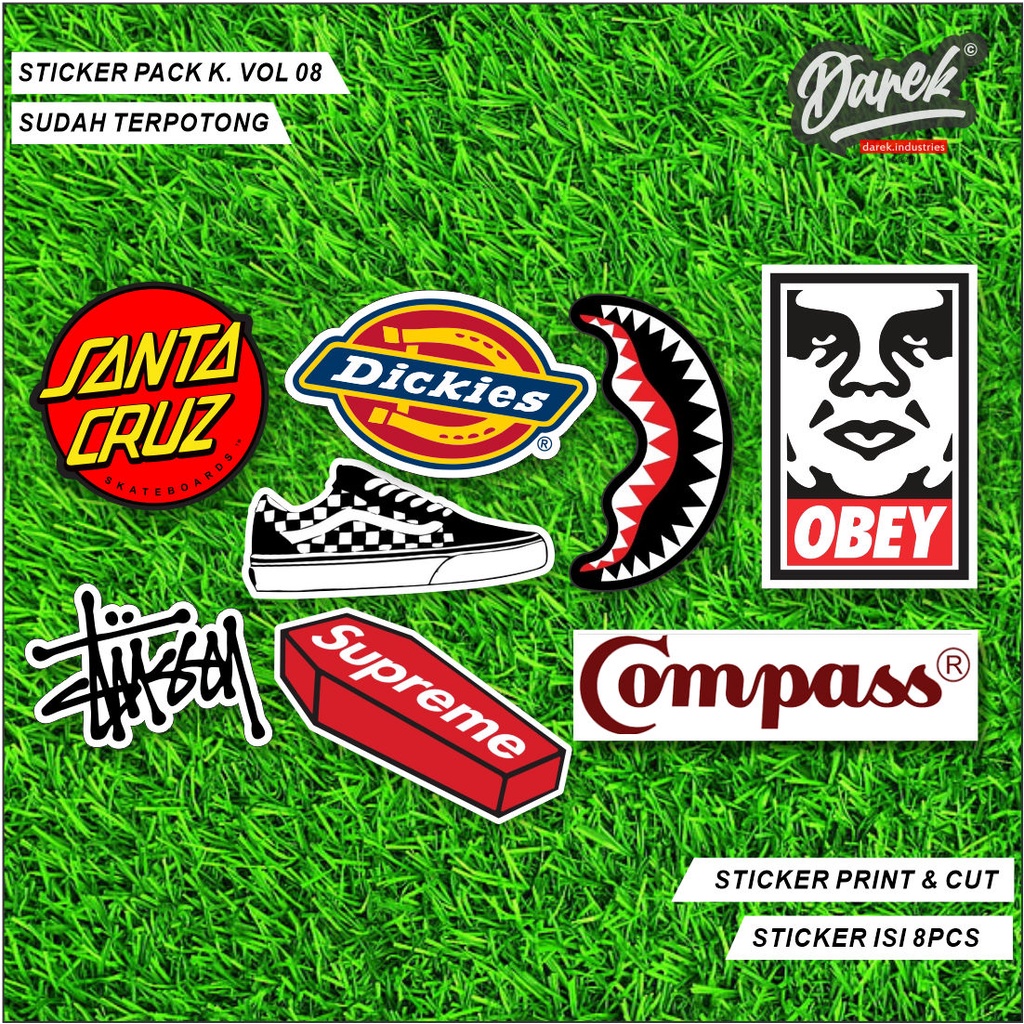 Jual STICKER PACK BRAND, STIKER DISTRO, STIKER HP, MOTOR, LAPTOP ...