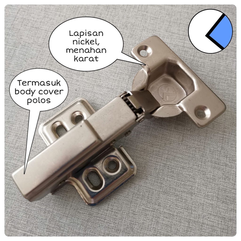 Jual Engsel Sendok - Engsel Lemari - Engsel Sendok Lurus - Engsel ...