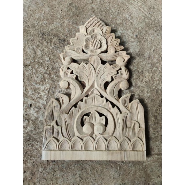 Jual Ornamen ukir soko guru joglo || Ukiran umpak soko joglo jati ...