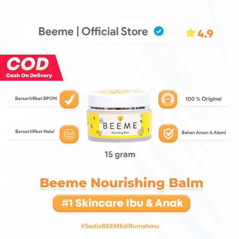 Jual Beeme Nourishing Balm | SKINCARE IBU DAN ANAK | Shopee Indonesia