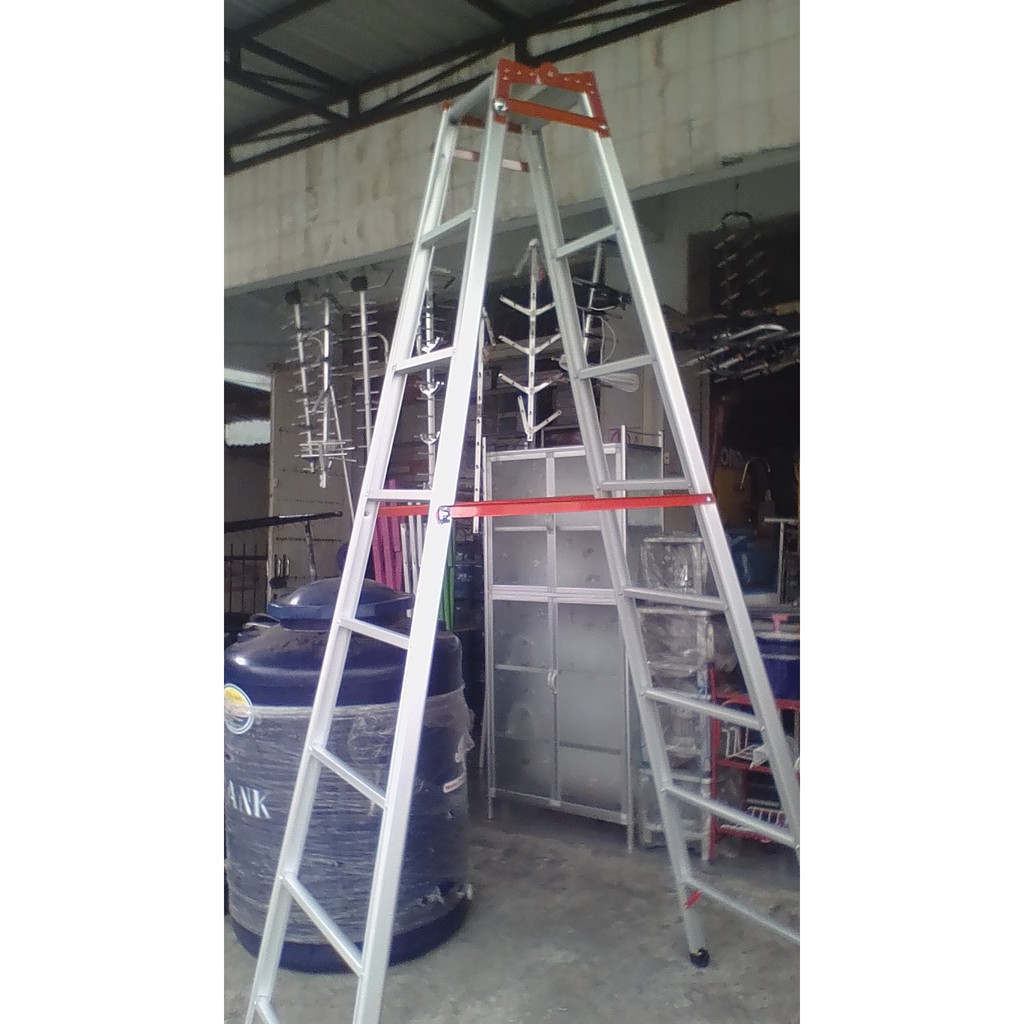 Jual tangga lipat 2.5 meter tebal | Shopee Indonesia