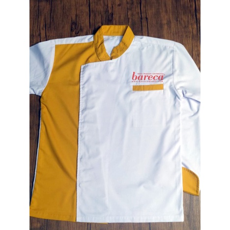 Jual Chef Jacket BARECA (Kuning) | Shopee Indonesia