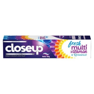 Jual Close Up Multivitamin Complete Fresh Protection 160Gr | Shopee ...
