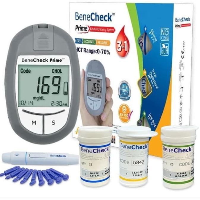 Jual Alat Bene Check Prime 3in1 KIT (alat screening kesehatan ...