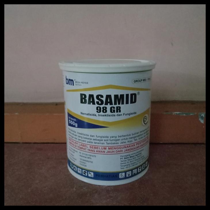 Jual Nematisida Insektisida Dan Fungisida Basamid 98 Gr 500 Gr Eceran ...