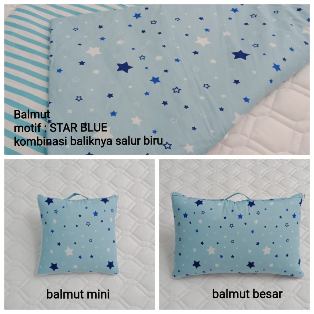 Jual BALMUT MINI BESAR / BANTAL SELIMUT KARAKTER - STAR BLUE | Shopee ...