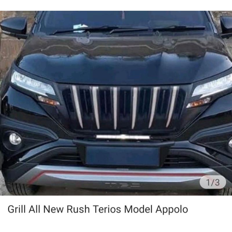 Jual GRILL ALL NEW RUSH TERIOS MODEL APPOLO | Shopee Indonesia