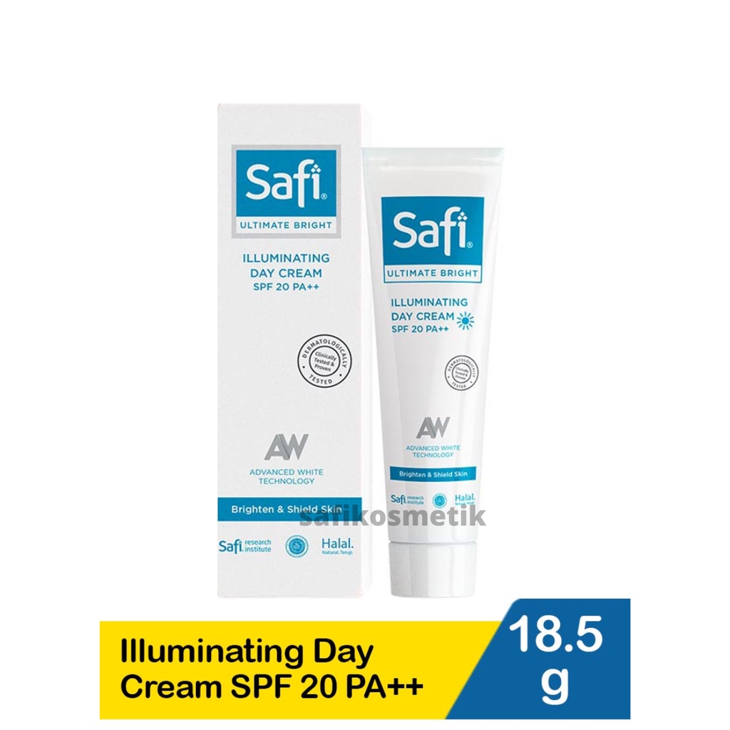 Jual Safi Ultimate Bright Day Cream Spf 20 Pa++ 18.5g | Shopee Indonesia