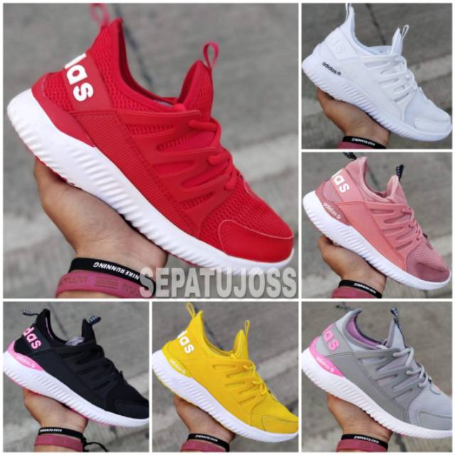 SEPATU OLAHRAGA WANITA SEPATU SENAM ZUMBA AEROBIK FITNES GYM BAGUS MADE ...