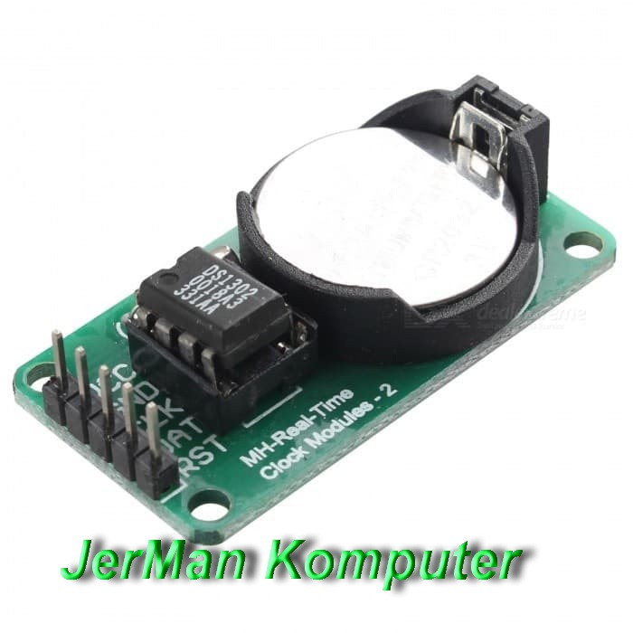 Jual MODUL DS1302 RTC / Real Time Clock DS-1302 ( ARDUINO )- DENGAN ... Jual MODUL DS1302 RTC / Real Time Clock DS-1302 ( ARDUINO )- DENGAN ...