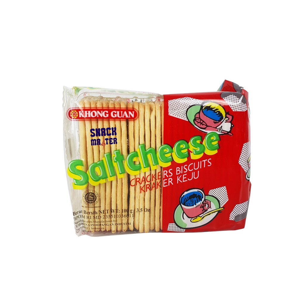 Jual Khong Guan Saltcheese Pocket - Netto 100gr | Shopee Indonesia