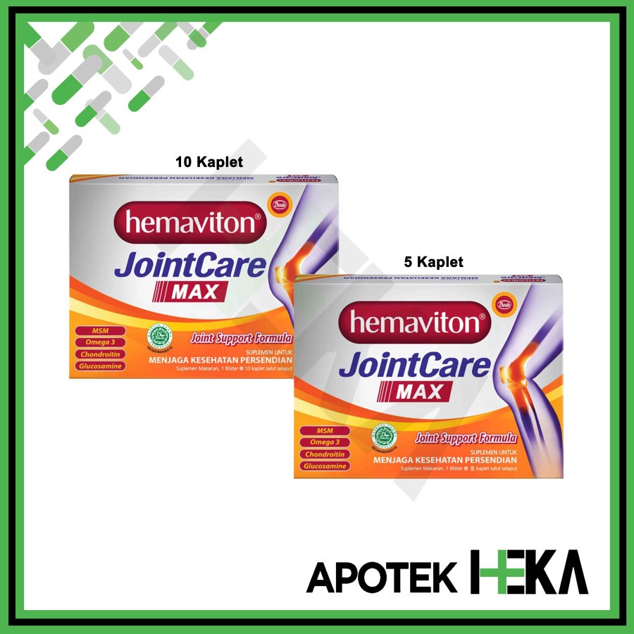 Jual Hemaviton JointCare Max Kaplet Suplemen Kesehatan Persendian ...