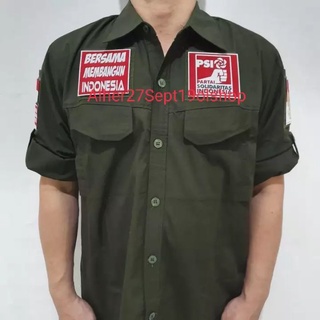 Jual kemeja tactical partai psi baju tactical partai psi seragam ...