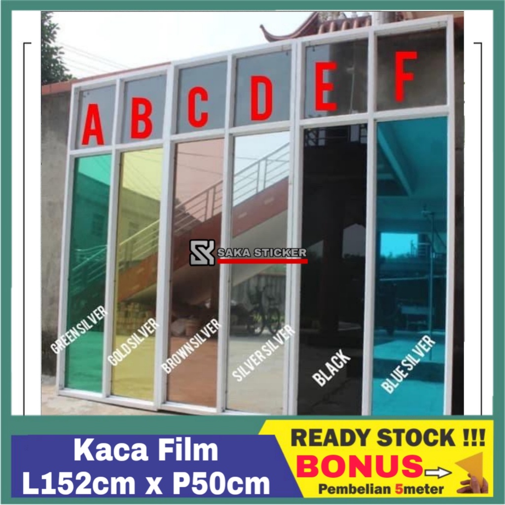 Jual Stiker Kaca Film Jendela Rumah Sticker Kaca Cermin One Way Mirror
