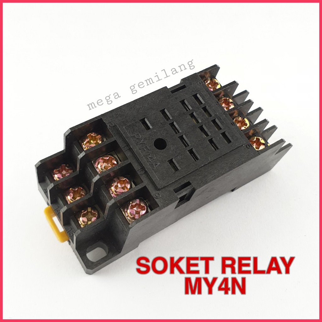 Jual Soket Relay MY4N tipe PYF14A | Shopee Indonesia