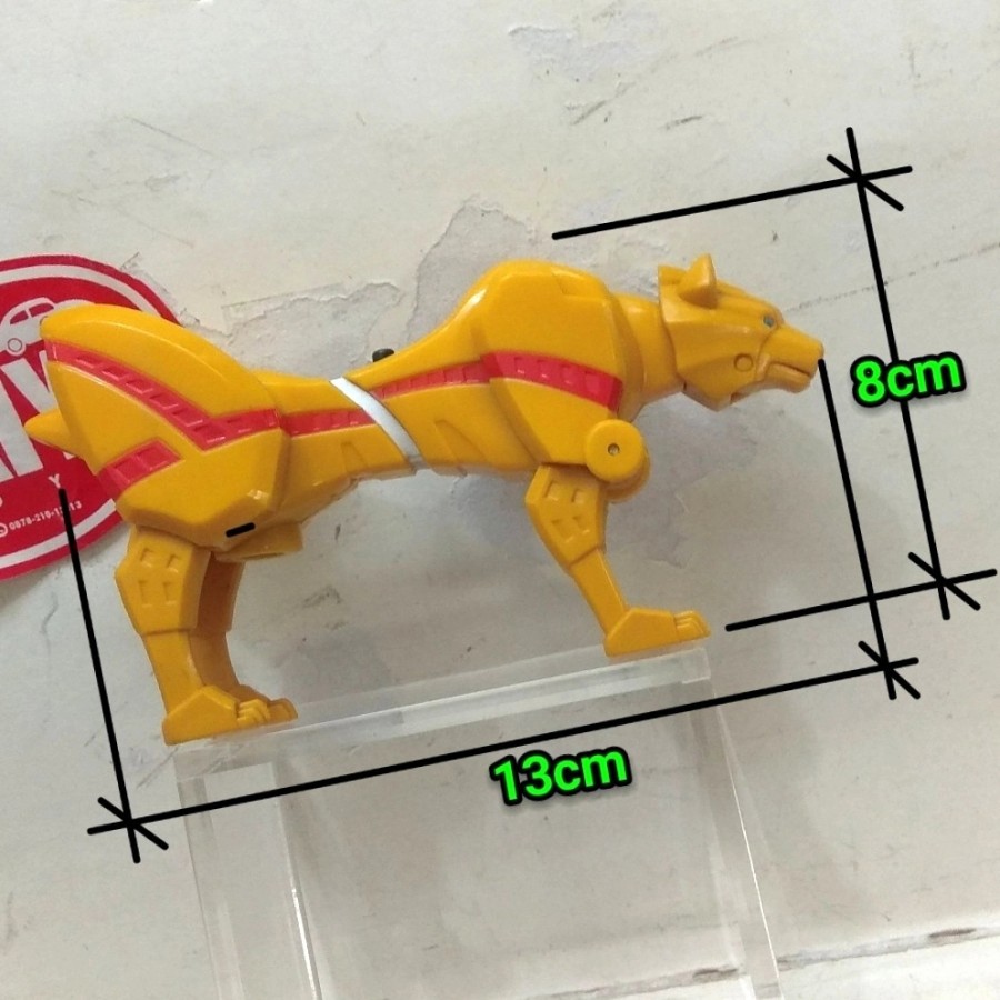 Jual SPERPART PART TRANSFORMING BEAST MASTER MEGAZORD GEKI RENGER ...