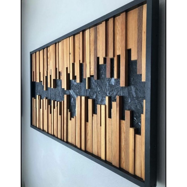 Jual Hiasan dinding kayu full rustyc kayu model terbaru hiasan kayu ...