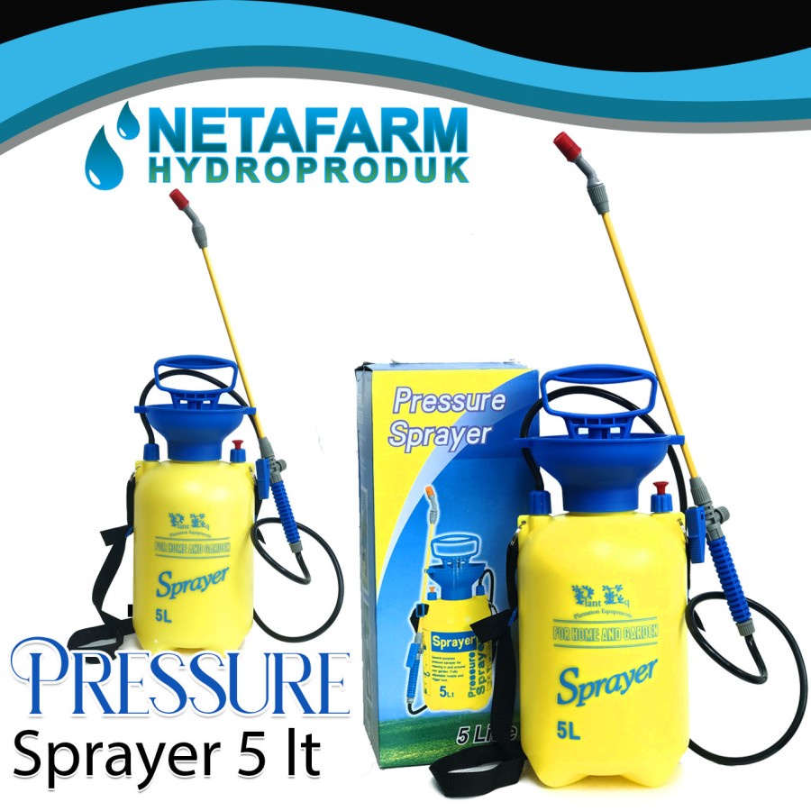 Jual Alat Semprot Hand Pressure Sprayer 5 Liter - ( kuning ) Indonesia ...