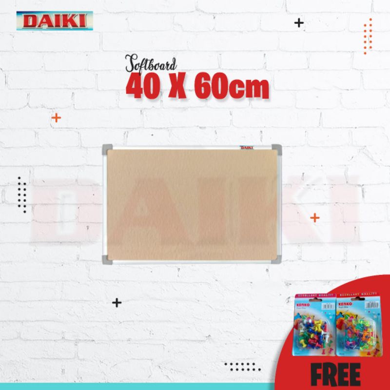 Jual Softboard / Papan mading Classic DAIKI Uk 40x60 Cm Indonesia ...