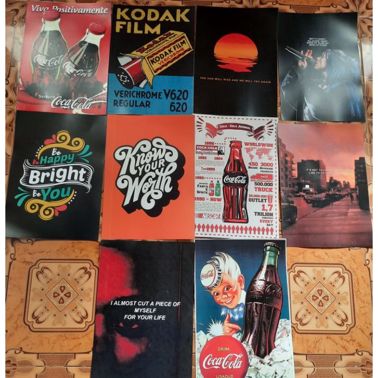 Jual Poster Dinding 10 Pcs. A3 || Custom | Shopee Indonesia