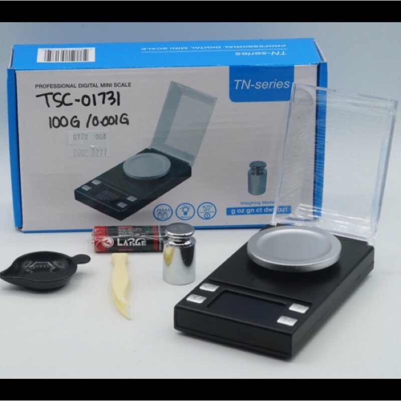 Jual Timbangan Emas Profesional 100g 0.001g Digital Mini Scale utk ...