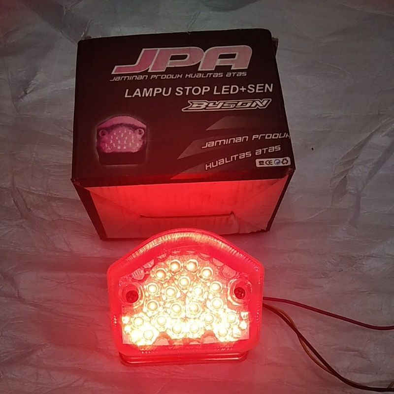 Jual LAMPU STOP LED BYSON JPA/STOP LAMP BYSON JPA | Shopee Indonesia