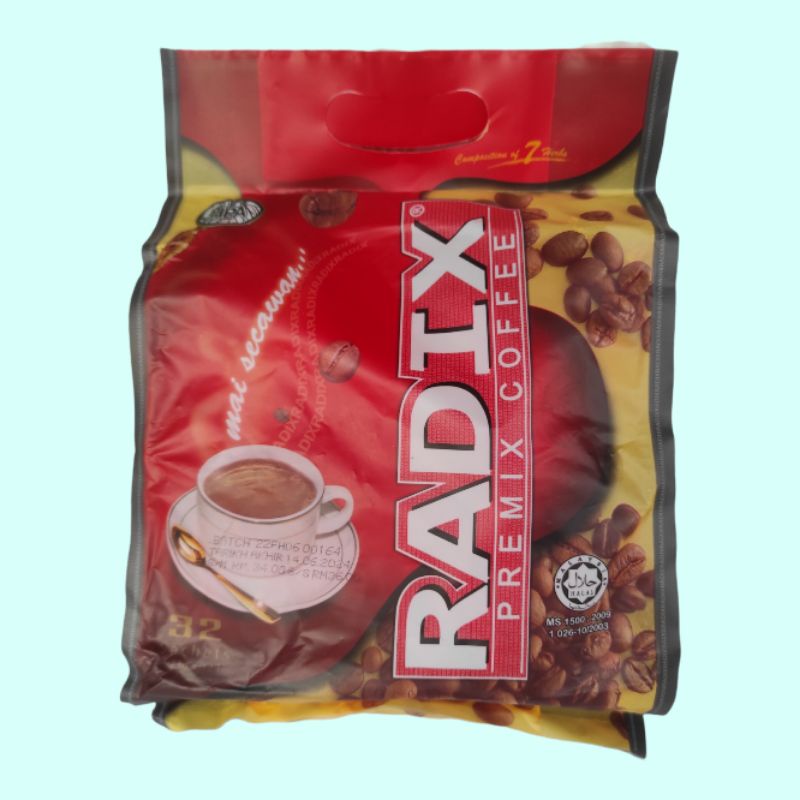 Jual Kopi Radix HPA Premix Coffee 32 Sachet | Shopee Indonesia