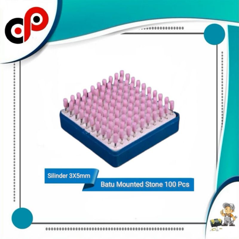 Jual Batu Mounted Stone Set 100 Pcs 3X5 MM | Shopee Indonesia