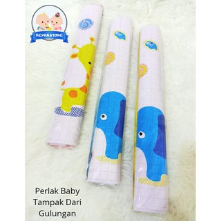 Jual (DISKON) PERLAK BAYI ORLANDO PUTIH FULL PRINT BESAR UKURAN 65 x 55 ...