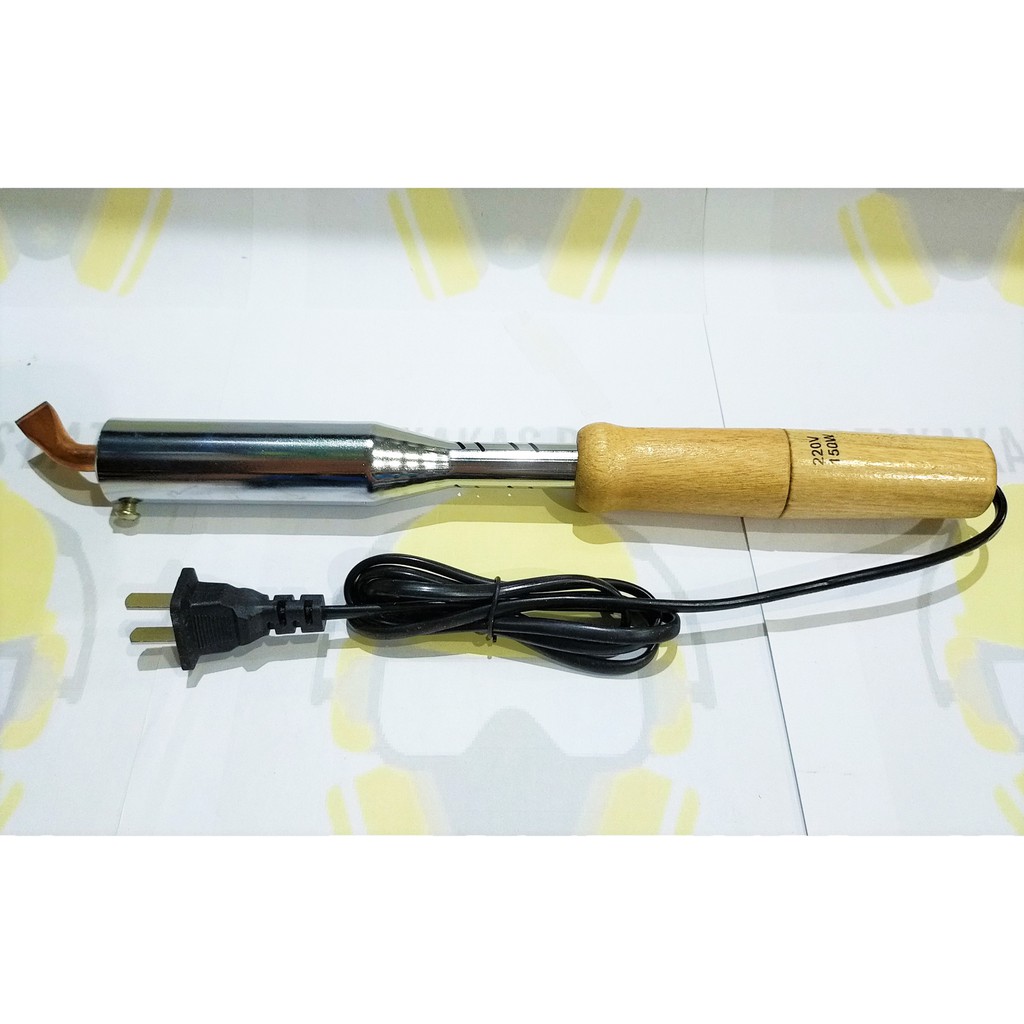 Jual Alat Patri 150 Watt - Soldering Iron - Solder Listrik Gagang Kayu ...