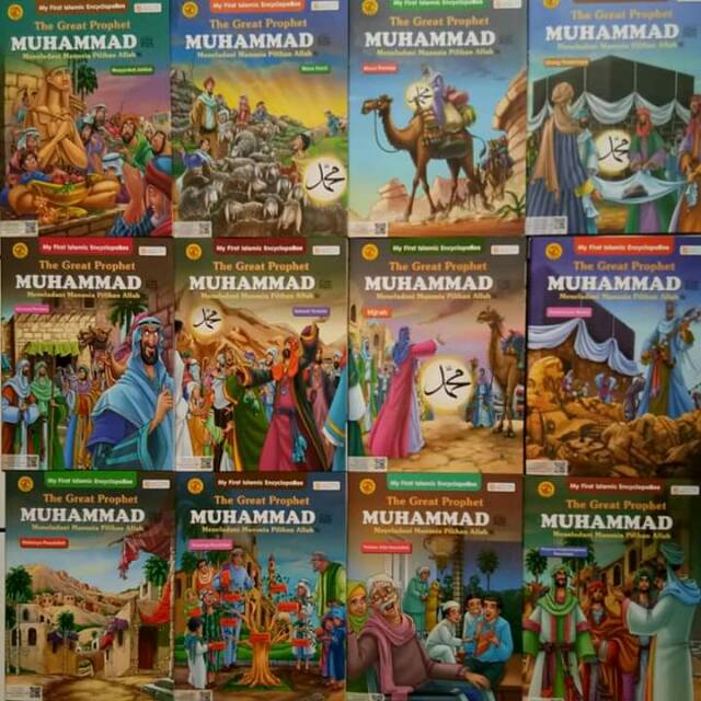 PUSTAKA LEBAH ORIGINAL : Set ensiklopedia nabi Muhammad | Shopee Indonesia