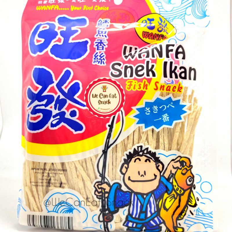 Jual Fish Snack Wanfa Dried Fish Snack Ikan 120gr | Shopee Indonesia