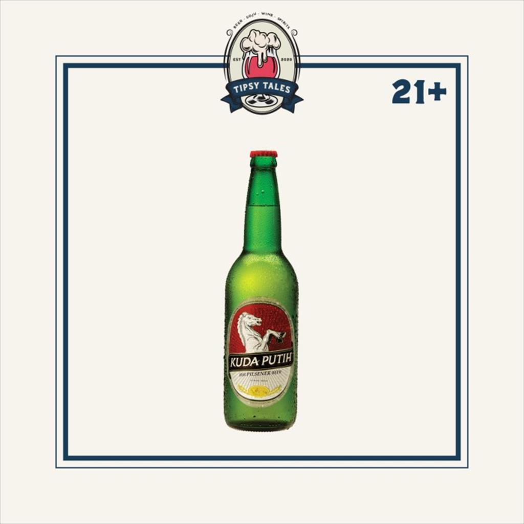 Jual Bir Kuda putih 620 ml / Beer Kuda putih anker | Shopee Indonesia