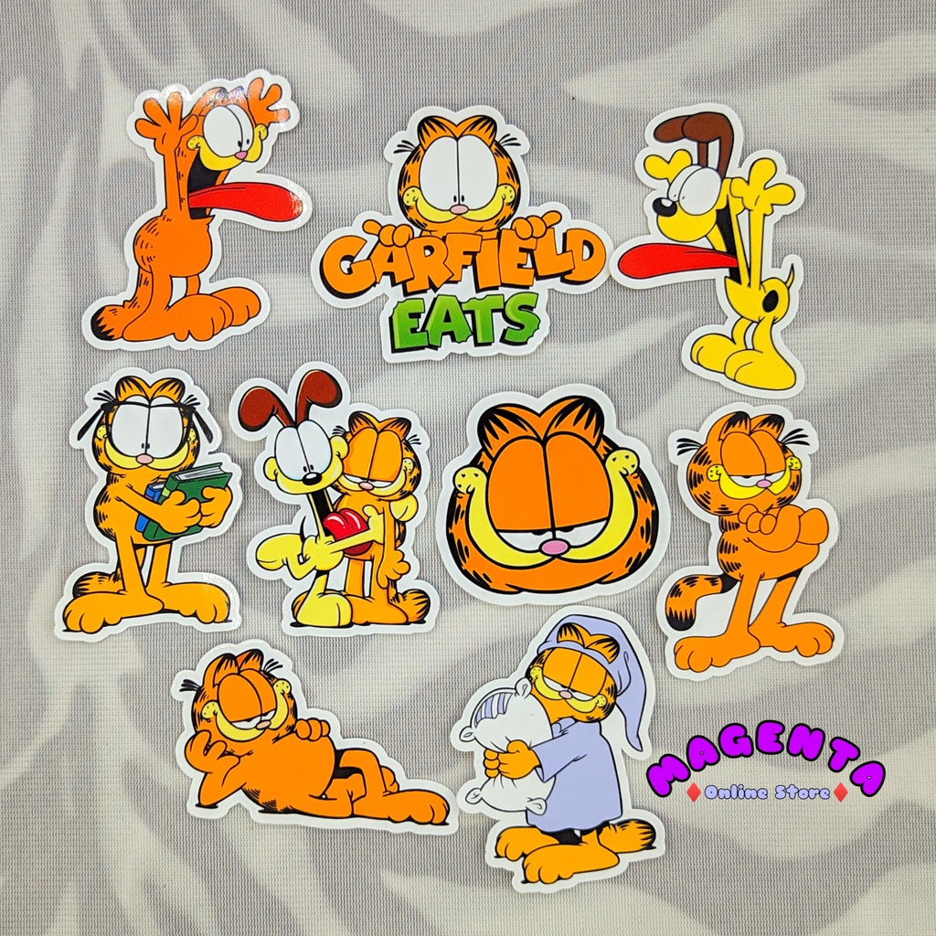 Jual Stiker Kartun Garfield GF-1 | Shopee Indonesia