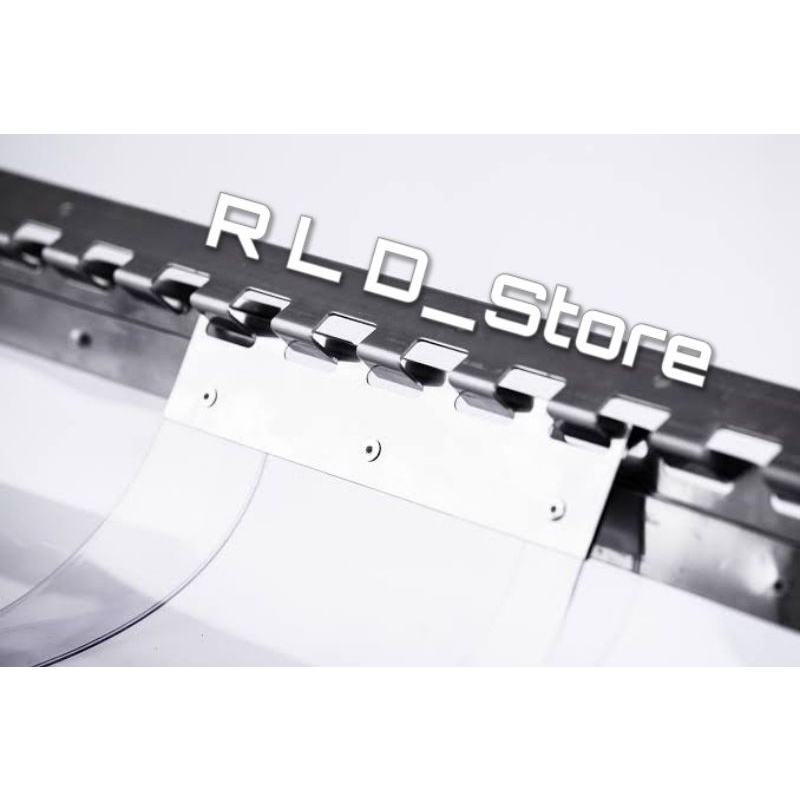 Jual Bracket PVC Curtain Stainless ( Gantungan Tirai PVC ) | Shopee ...