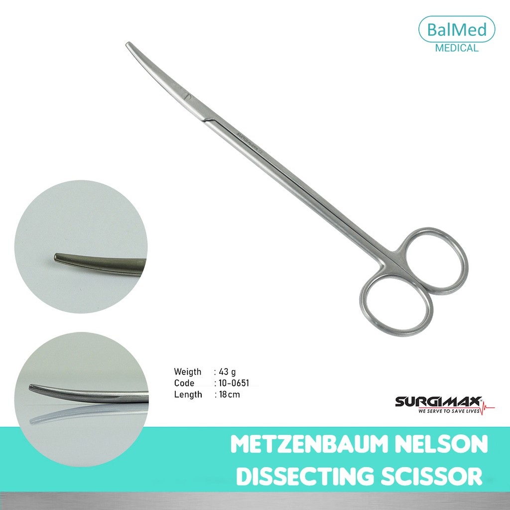 Jual Surgimax Metzenbaum Nelson Dissecting Scissor | Shopee Indonesia Jual Surgimax Metzenbaum Nelson Dissecting Scissor | Shopee Indonesia