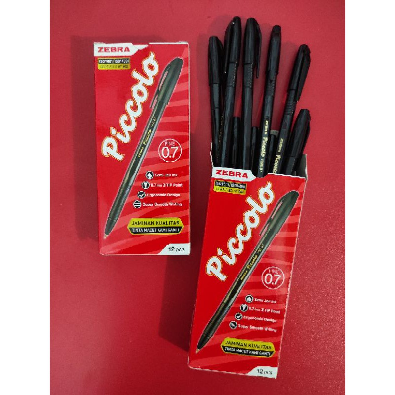 Jual PULPEN ZEBRA PICCOLO 0.7mm ( isi 12pc ) Indonesia|Shopee Indonesia