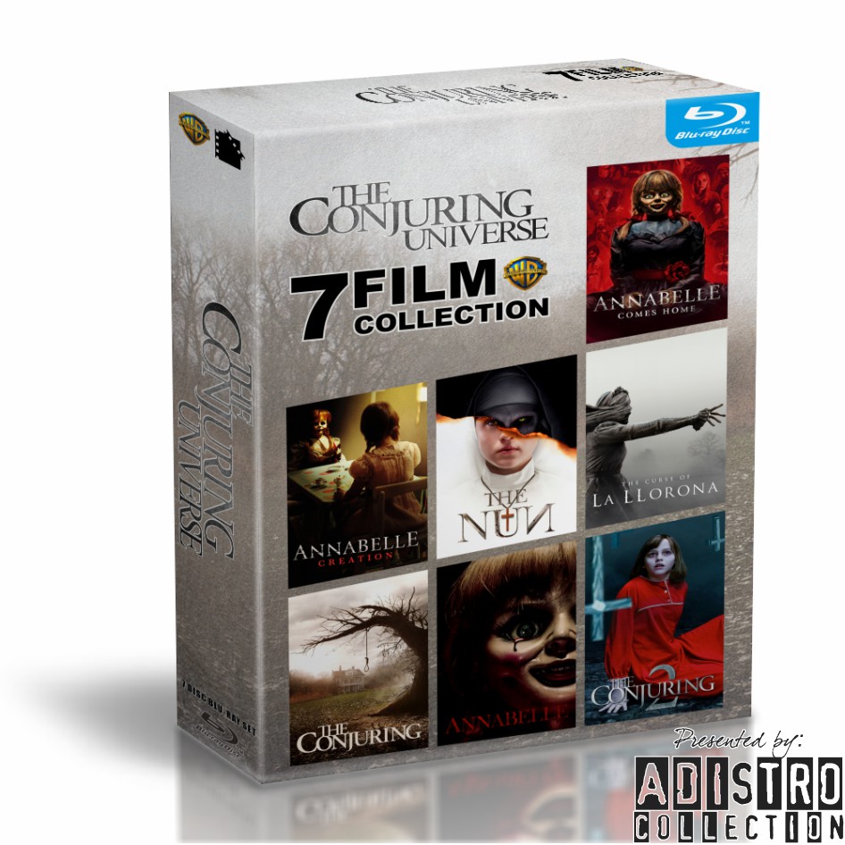 Jual Film Blu-Ray THE CONJURING UNIVERSE Edisi BOX SET COMPLETE ...