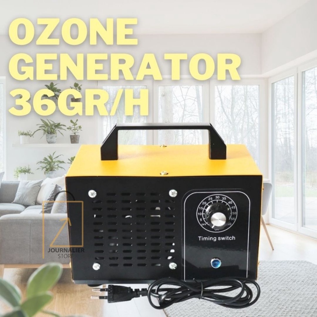 Jual MESIN OZONE GENERATOR 36GR - Ozonizer Ozon Air Purifier Sterilizer 36gr/h 220v - Pembersih ...