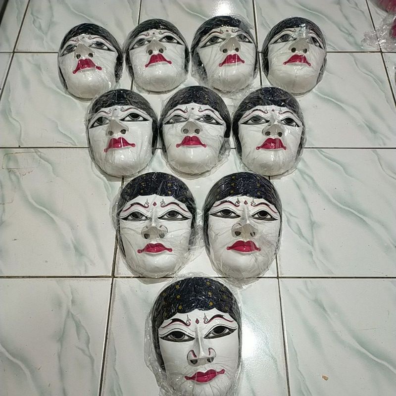 Jual topeng putih Betawi | Shopee Indonesia