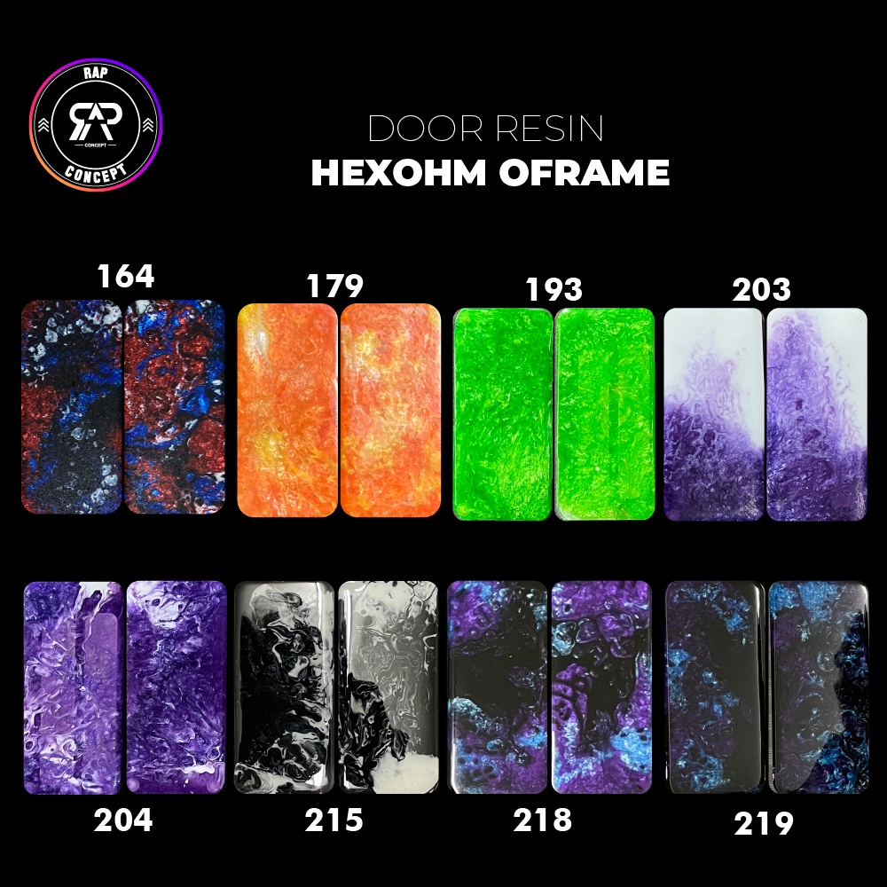 Jual BACKDOOR RESIN HEXOHM OFRAME BY RAP CONCEPT 2 (AKSESORIS ...