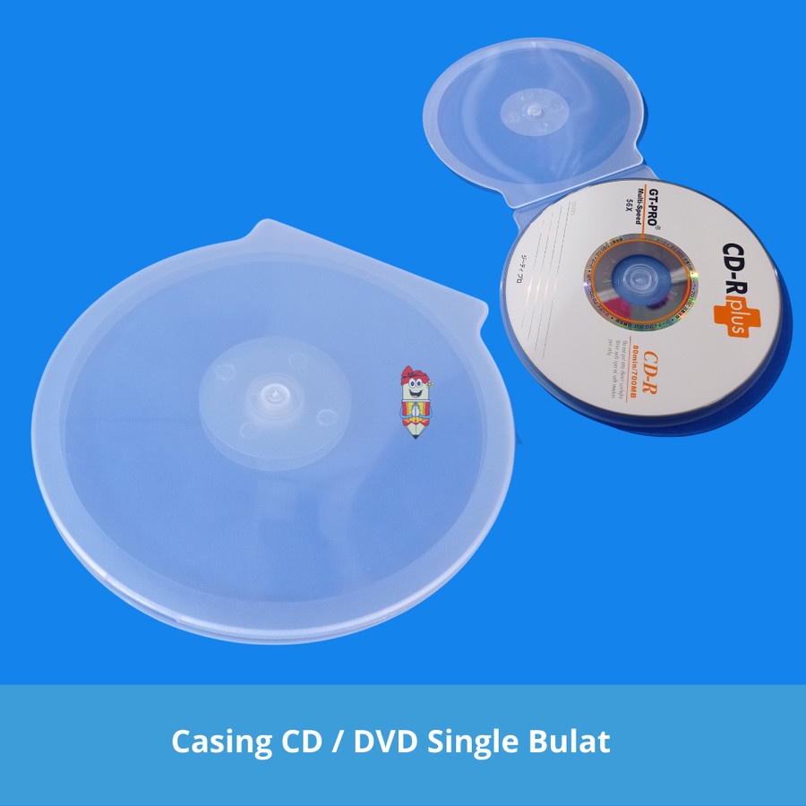 Jual Casing CD single / Kotak VCD slim Mika / Tempat DVD / CD case DVD Case | Shopee Indonesia