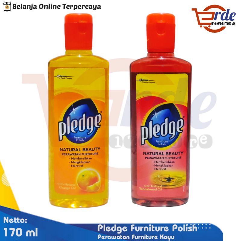 Jual Pledge Furniture Polish Natural Beauty / Pengkilap Furniture Kayu ...