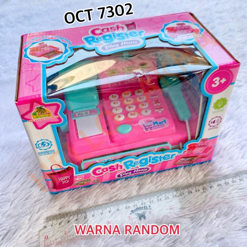 Jual MAINAN OCT 7302 CASH REGISTER MAIN KASIR KASIRAN MESIN SCAN ...
