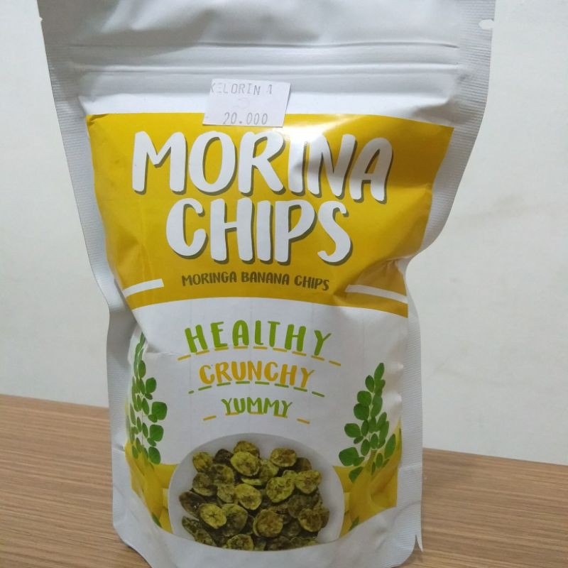 Jual Morina Chips - Moringa Banana Chips - Keripik Pisang Kelor - Kelor ...